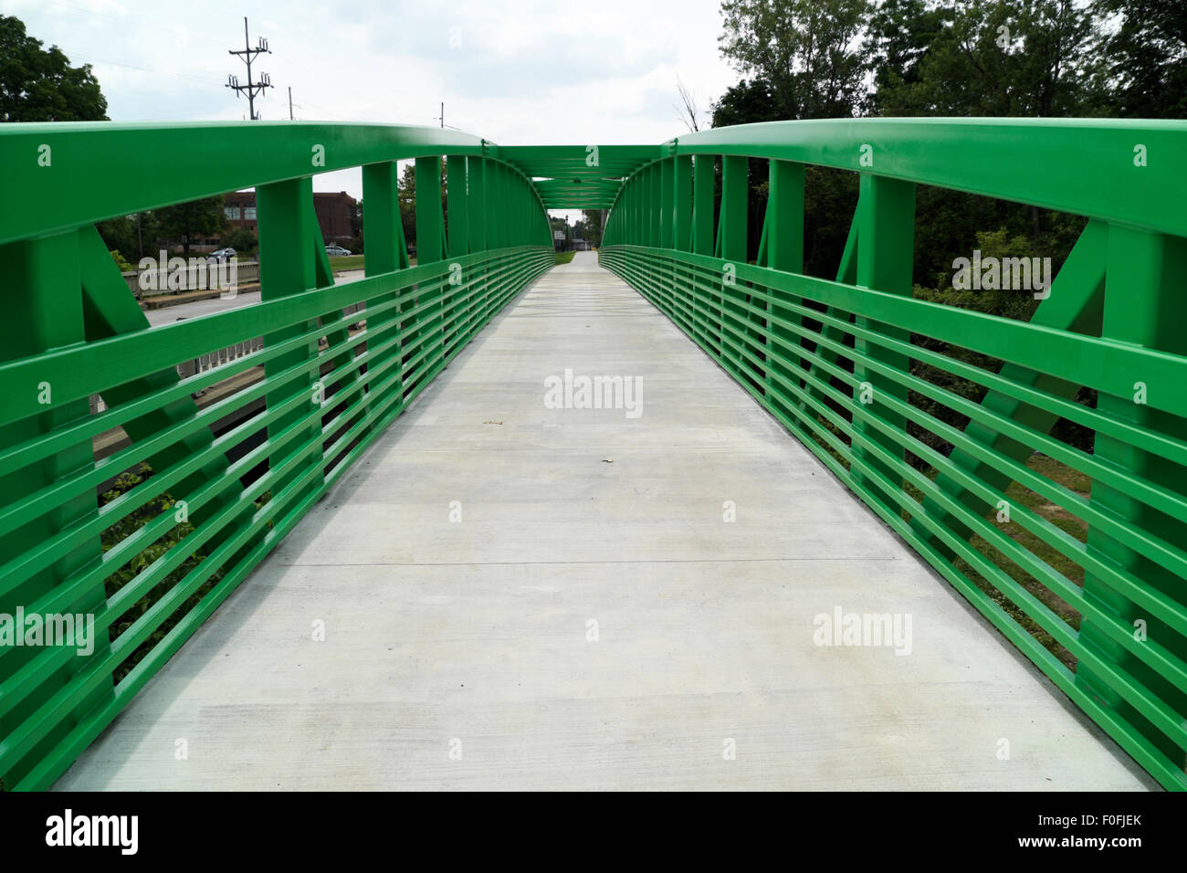 New footbridge over river hi-res stock photography and images - Alamy