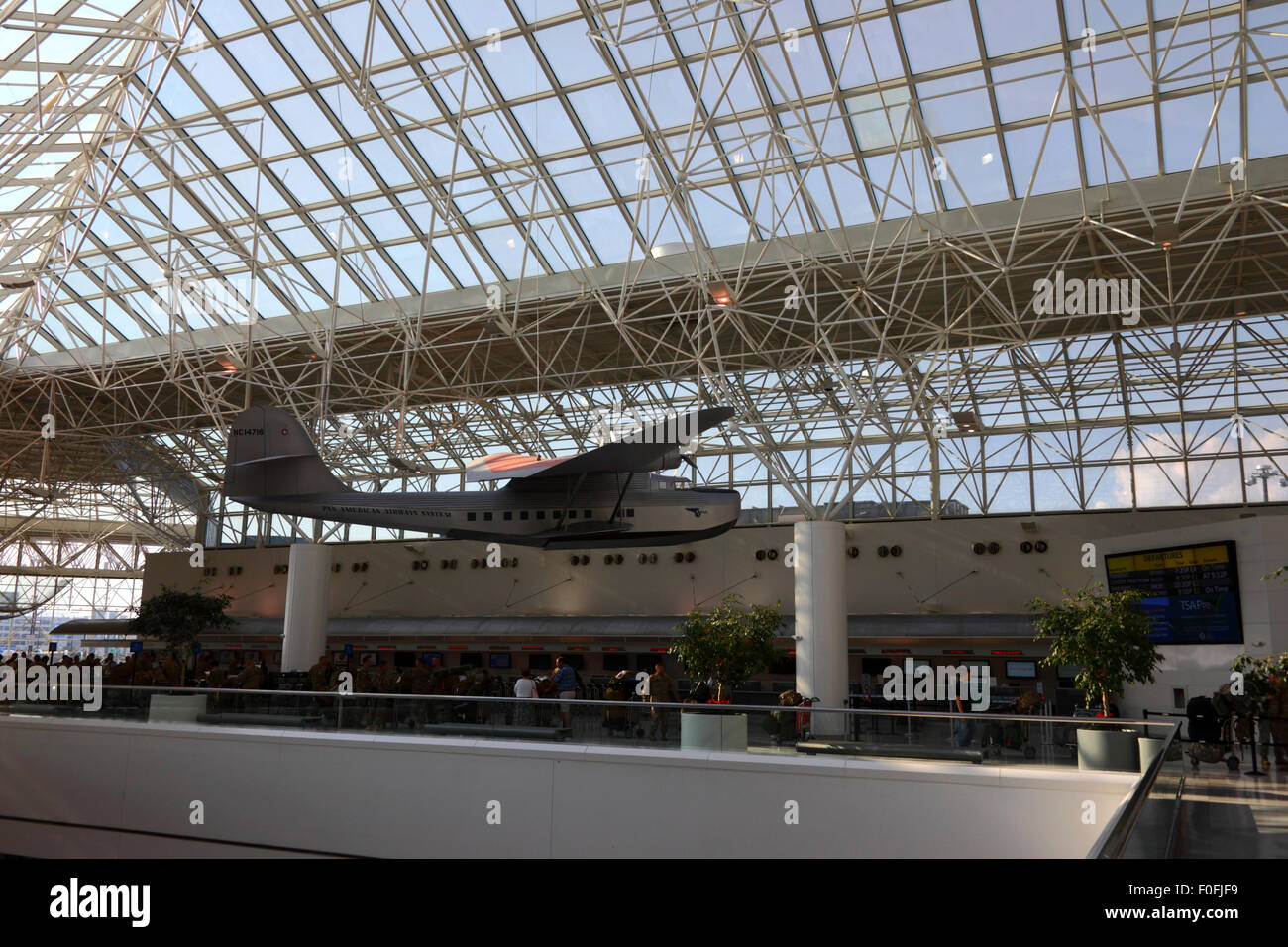 Replica Martin M-130 "China Clipper" flying boat in Baltimore ...