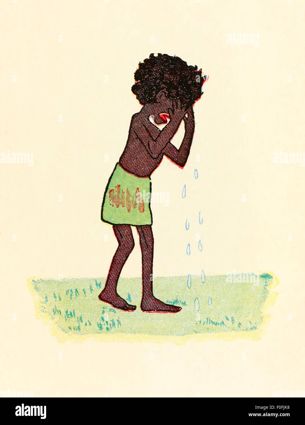 And poor Little Black Sambo went away crying, because the cruel Tigers ...