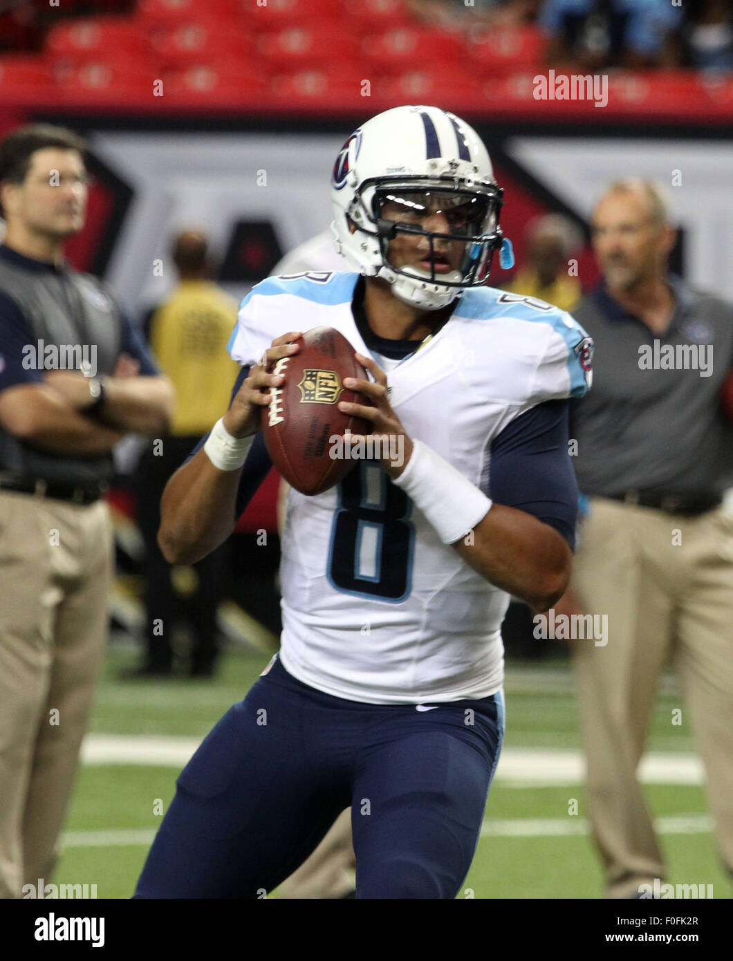 Atlanta, Georgia, USA. 14th Aug, 2015. 2014 Heisman Trophy winner ...