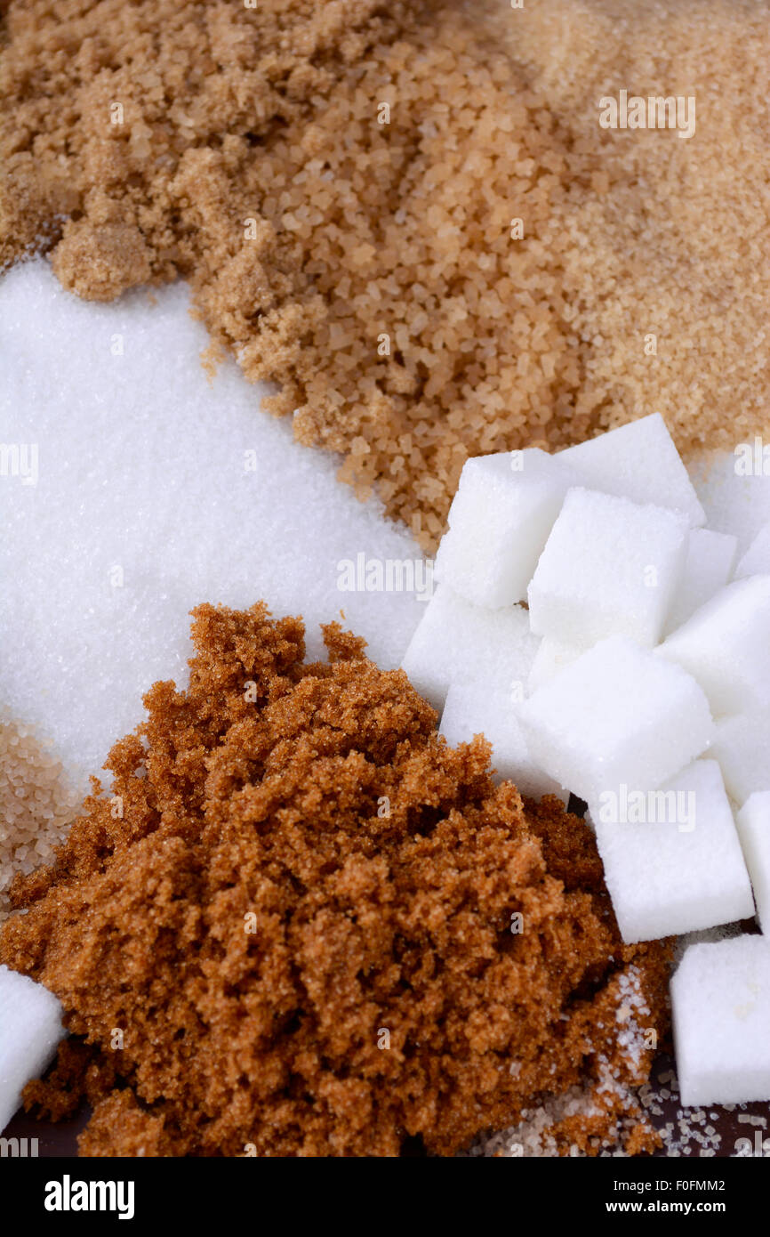 Types of sugar hi-res stock photography and images - Alamy