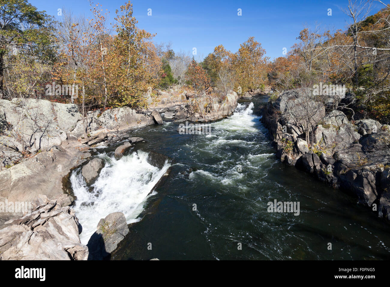 Potomac River in the Autumn - Virginia, USA Stock Photo - Alamy