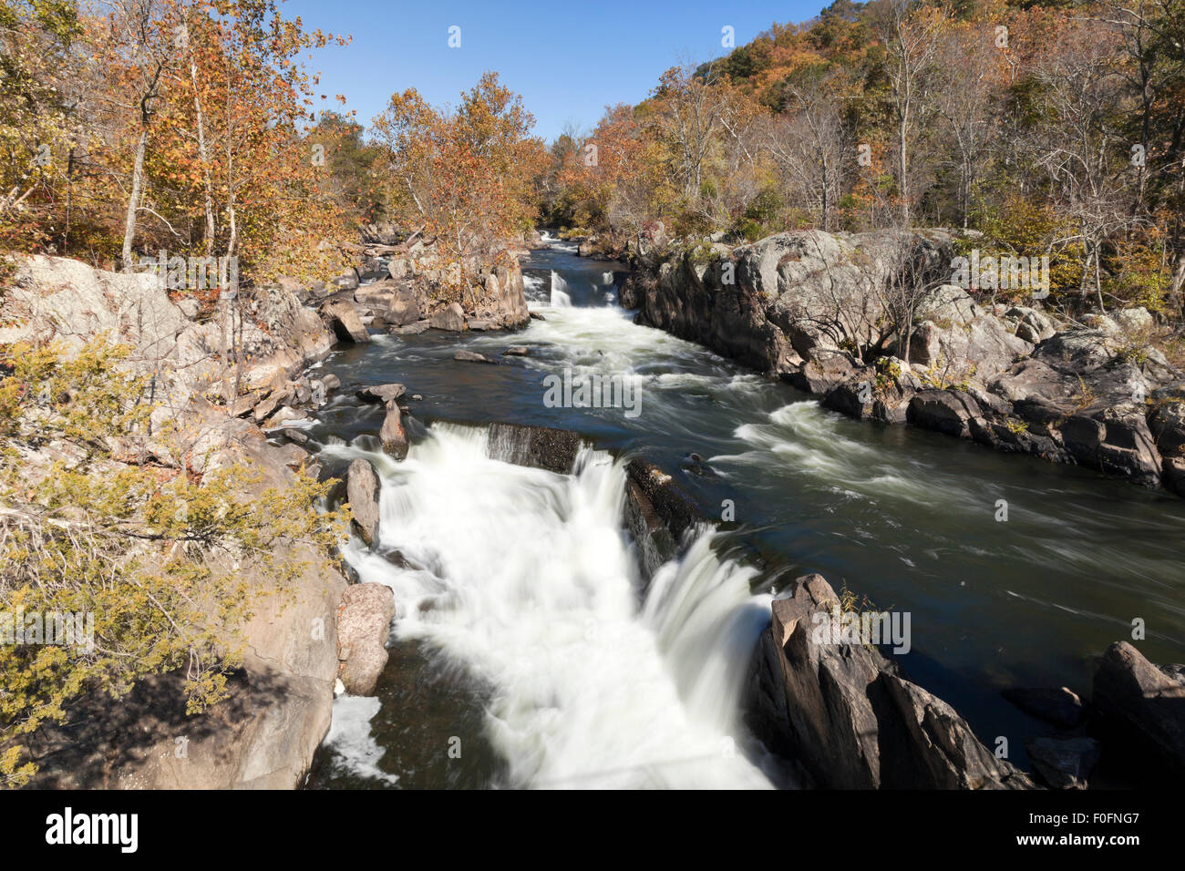 Potomac River in the Autumn - Virginia, USA Stock Photo - Alamy
