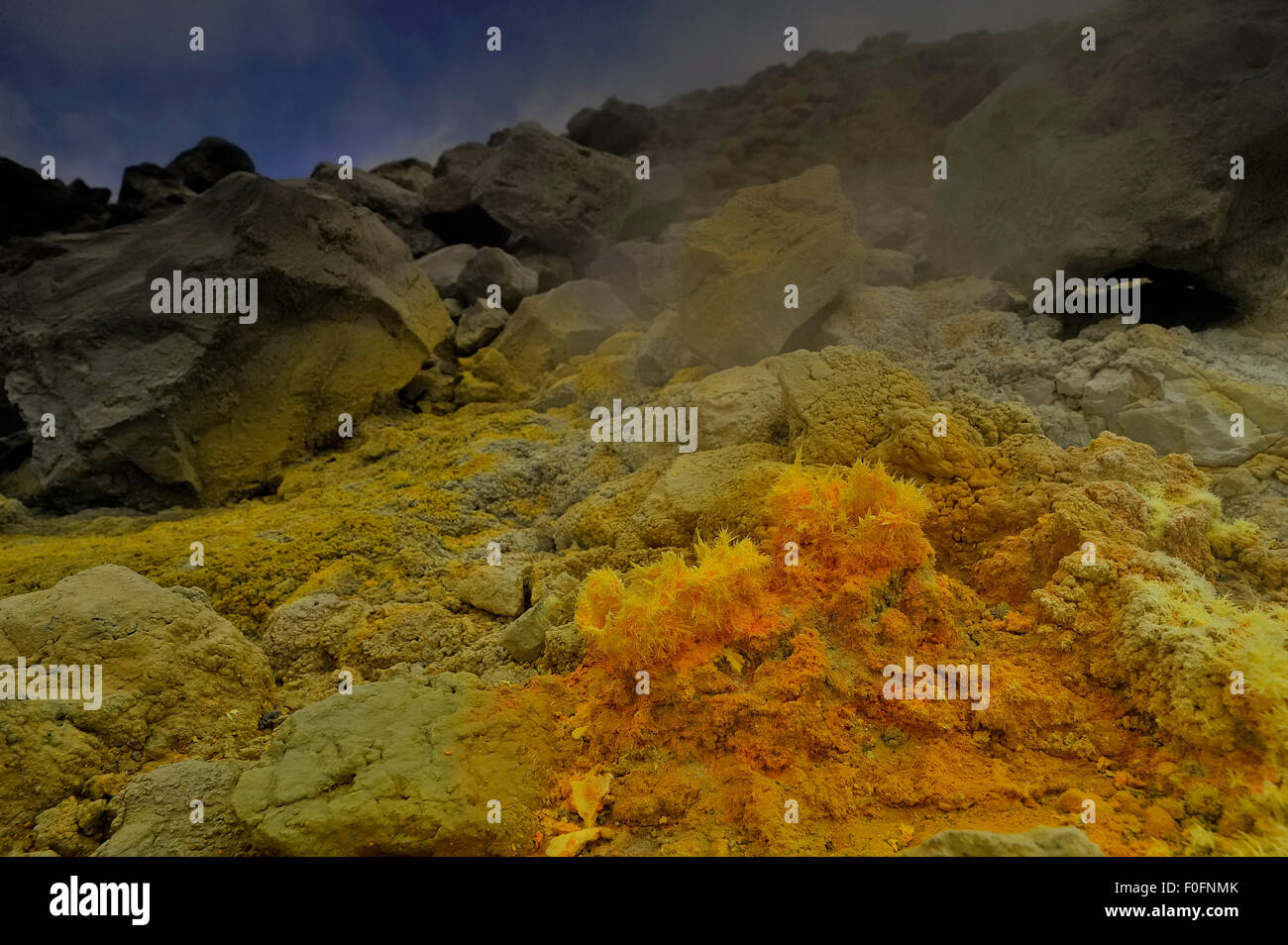 Sulphurous gases hi-res stock photography and images - Alamy