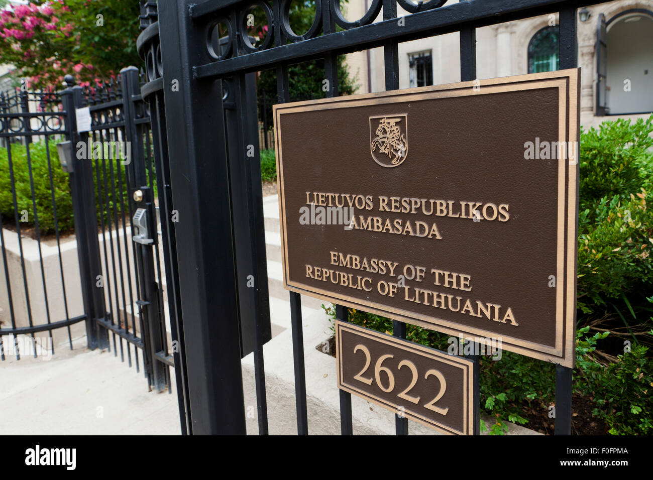 Lithuania embassy hi-res stock photography and images - Alamy