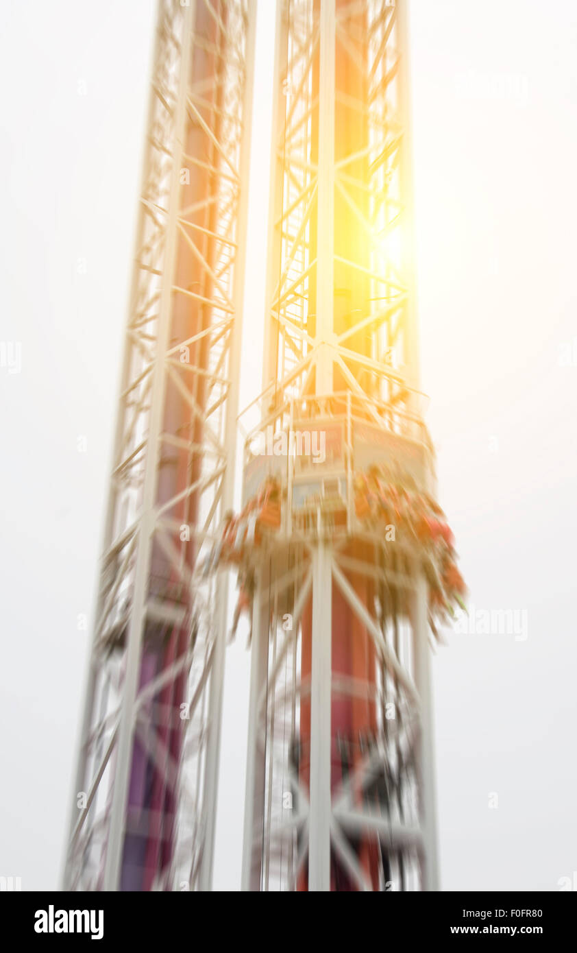 Drop tower ride hi-res stock photography and images - Alamy