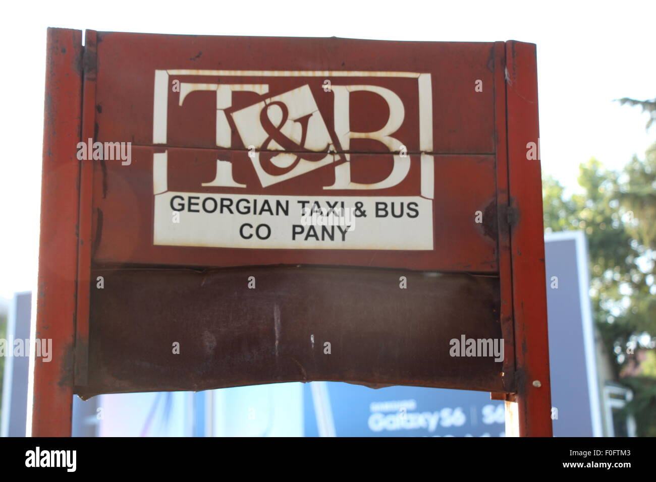 There are many types of road signs in Tbilisi, some in Georgian, some ...