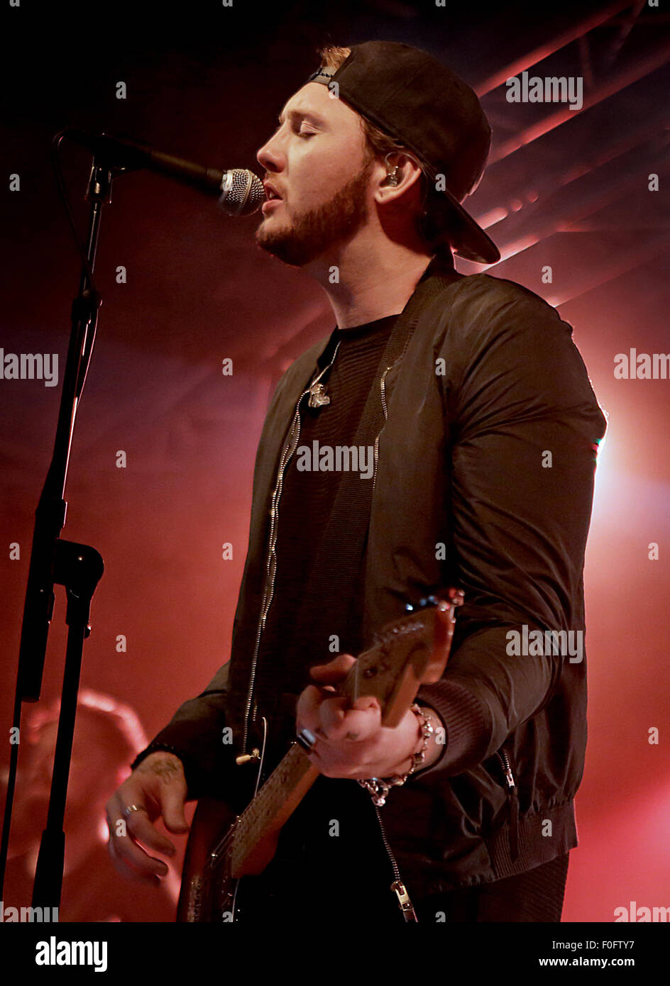 James Arthur performs live at Liverpool's O2 Academy Featuring: James ...