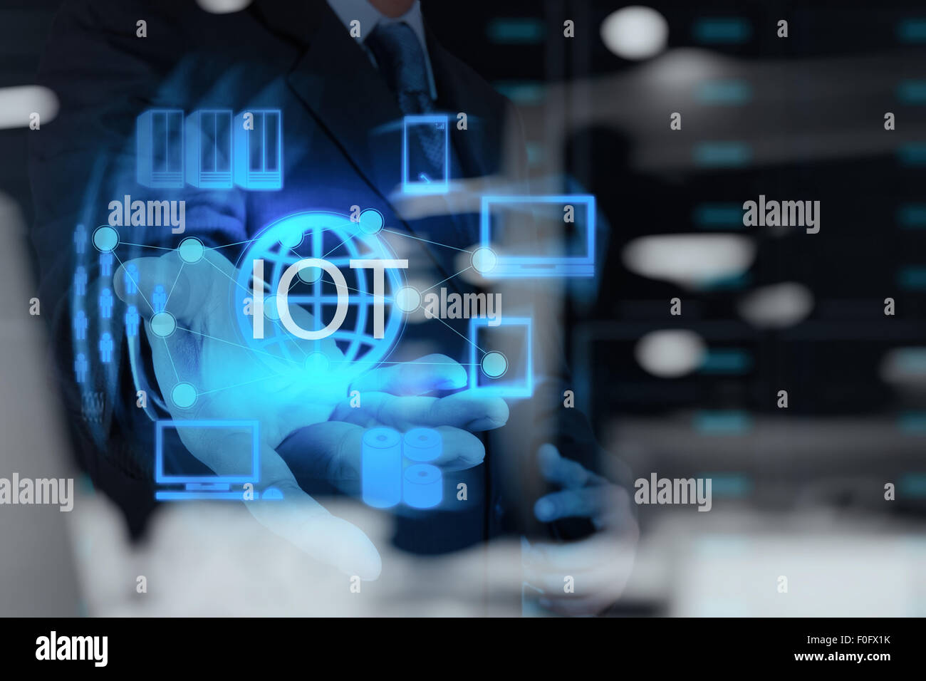 Iot internet things word hi-res stock photography and images - Alamy