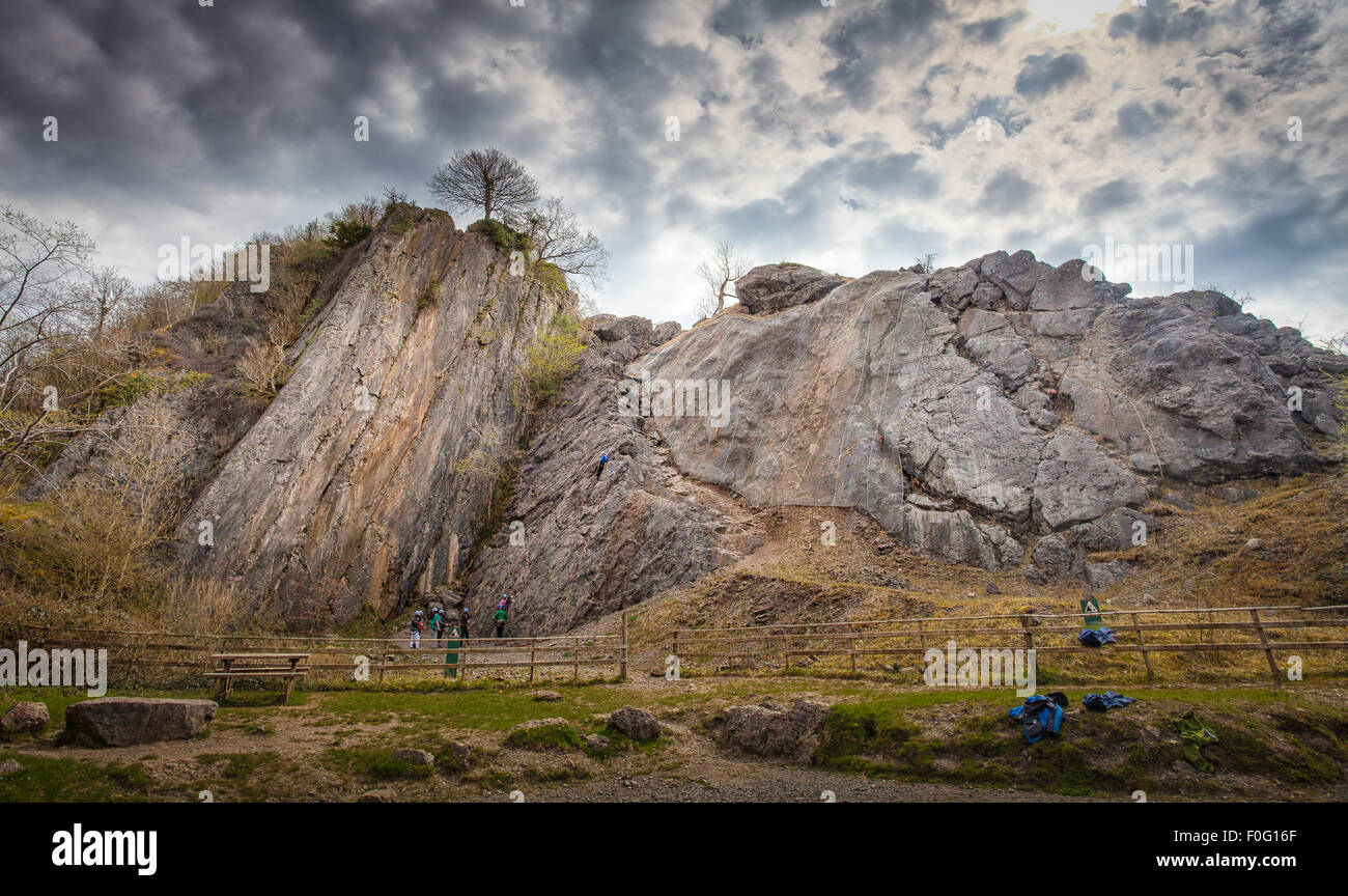 Dinas Rock is a rock climbers paradise, situated in Pontneddfechan ...