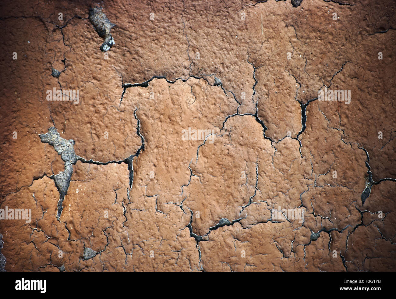 Flaking plaster layer Stock Photo - Alamy