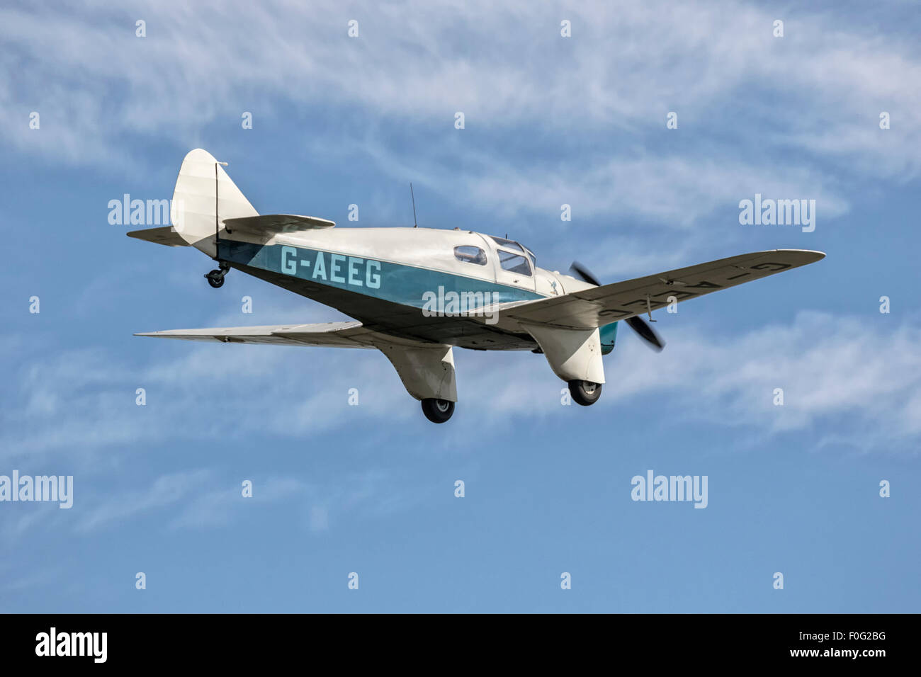 A classic old Miles Falcon Stock Photo - Alamy