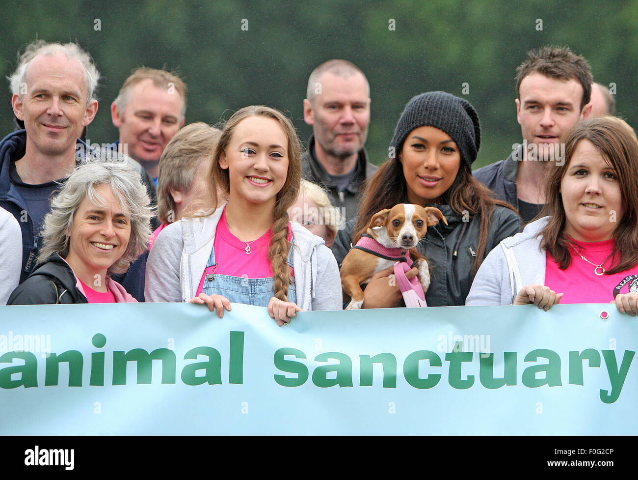 Leona Lewis attends the annual Animal Sanctuary Fundraising walk at ...