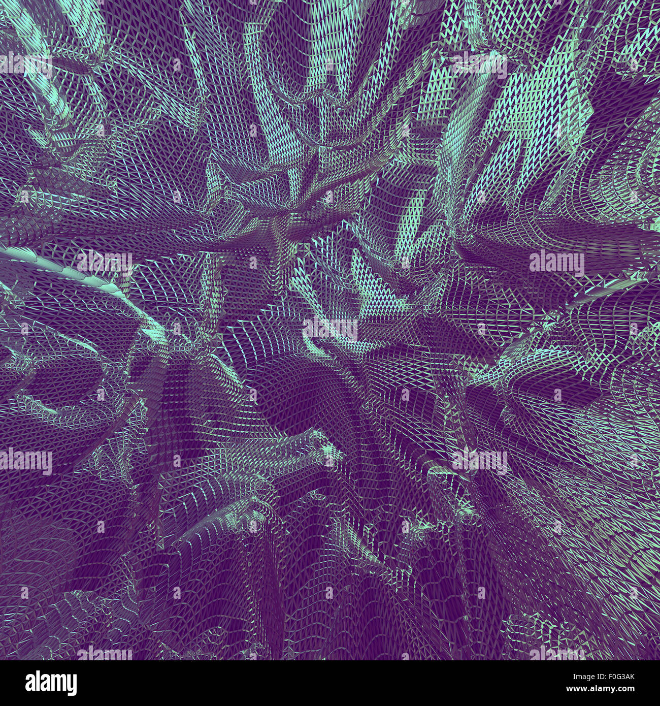 Abstract 3D golden net cloth background Stock Photo - Alamy