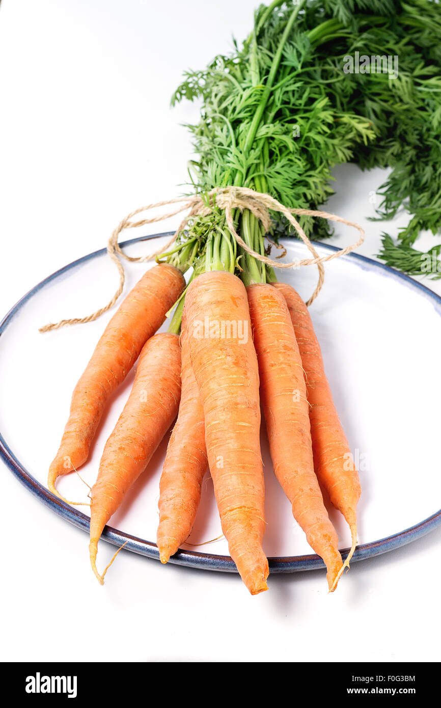 Bundle of carrots Stock Photo - Alamy