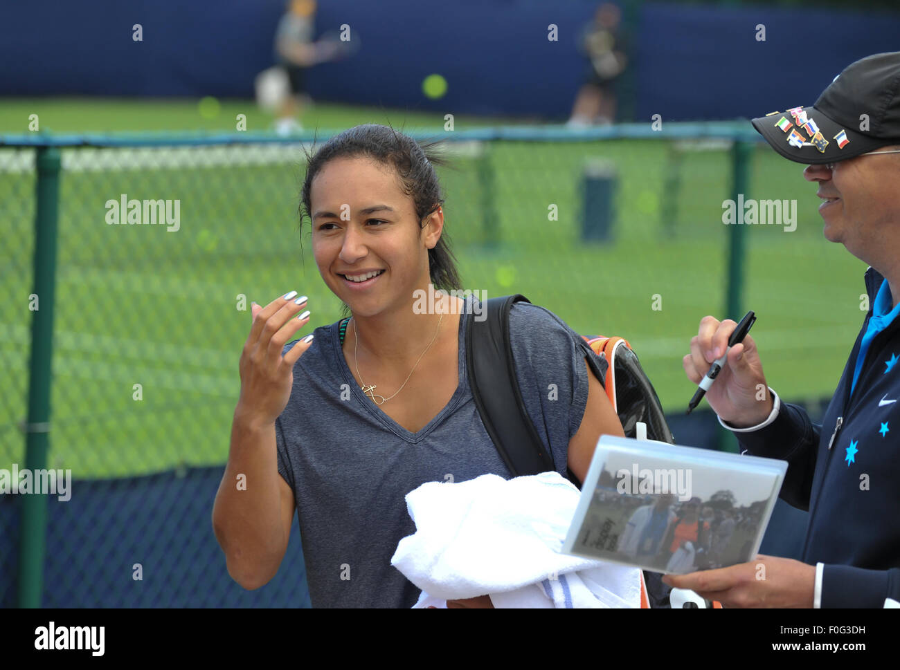 2015 Aegon Classic Birmingham Featuring: Heather Watson Where ...