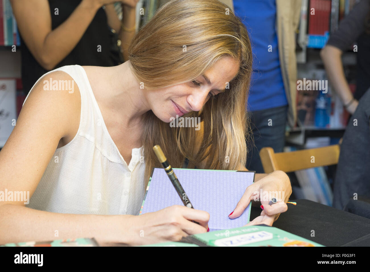 Martina Klein signs copies of her new children's book 'Zaska!' at the ...