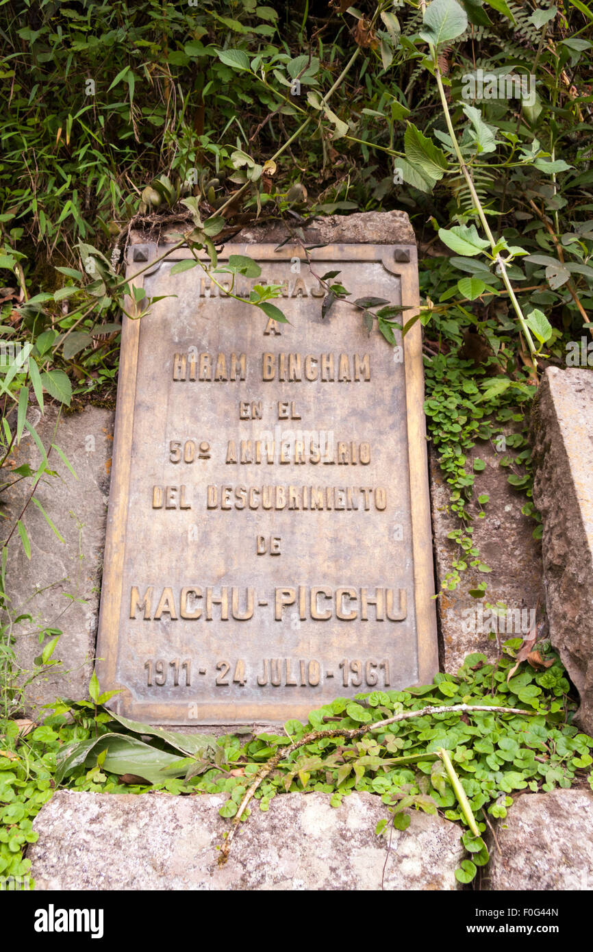 Hiram Bingham Machu Picchu 1911 High Resolution Stock Photography and ...