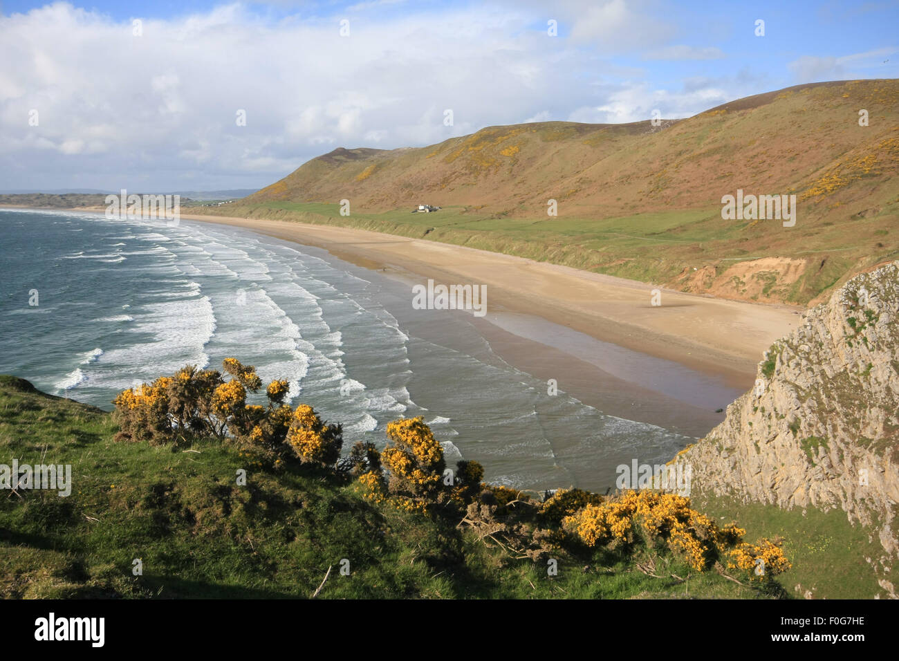 Rhossili hi-res stock photography and images - Alamy