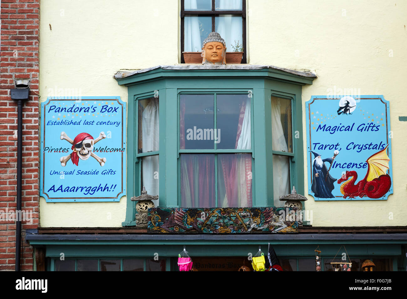 Signage above seaside shop,Deal,Kent,UK Stock Photo - Alamy