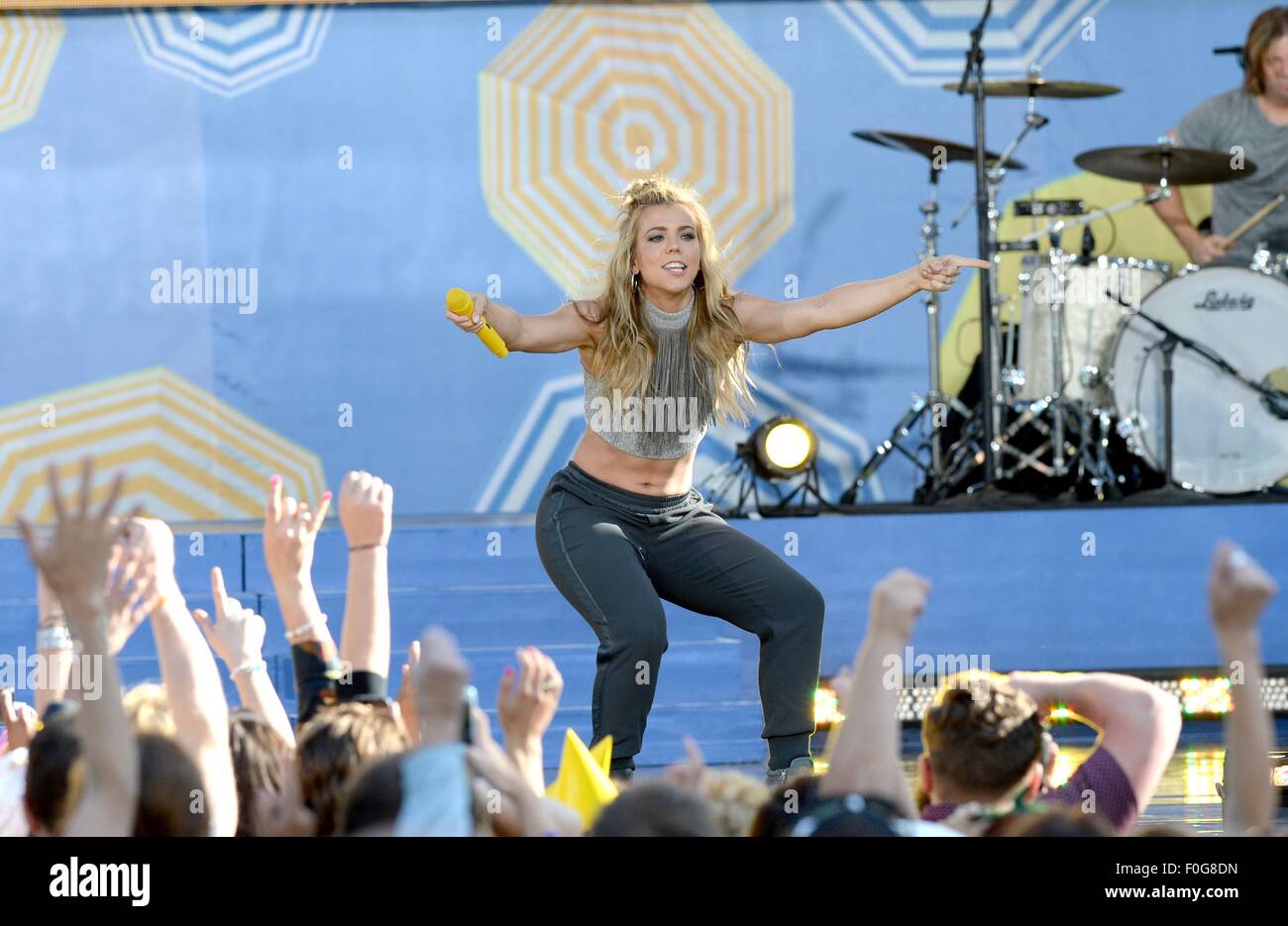 New York, NY, USA. 14th Aug, 2015. The Band Perry, Kimberly Perry on ...