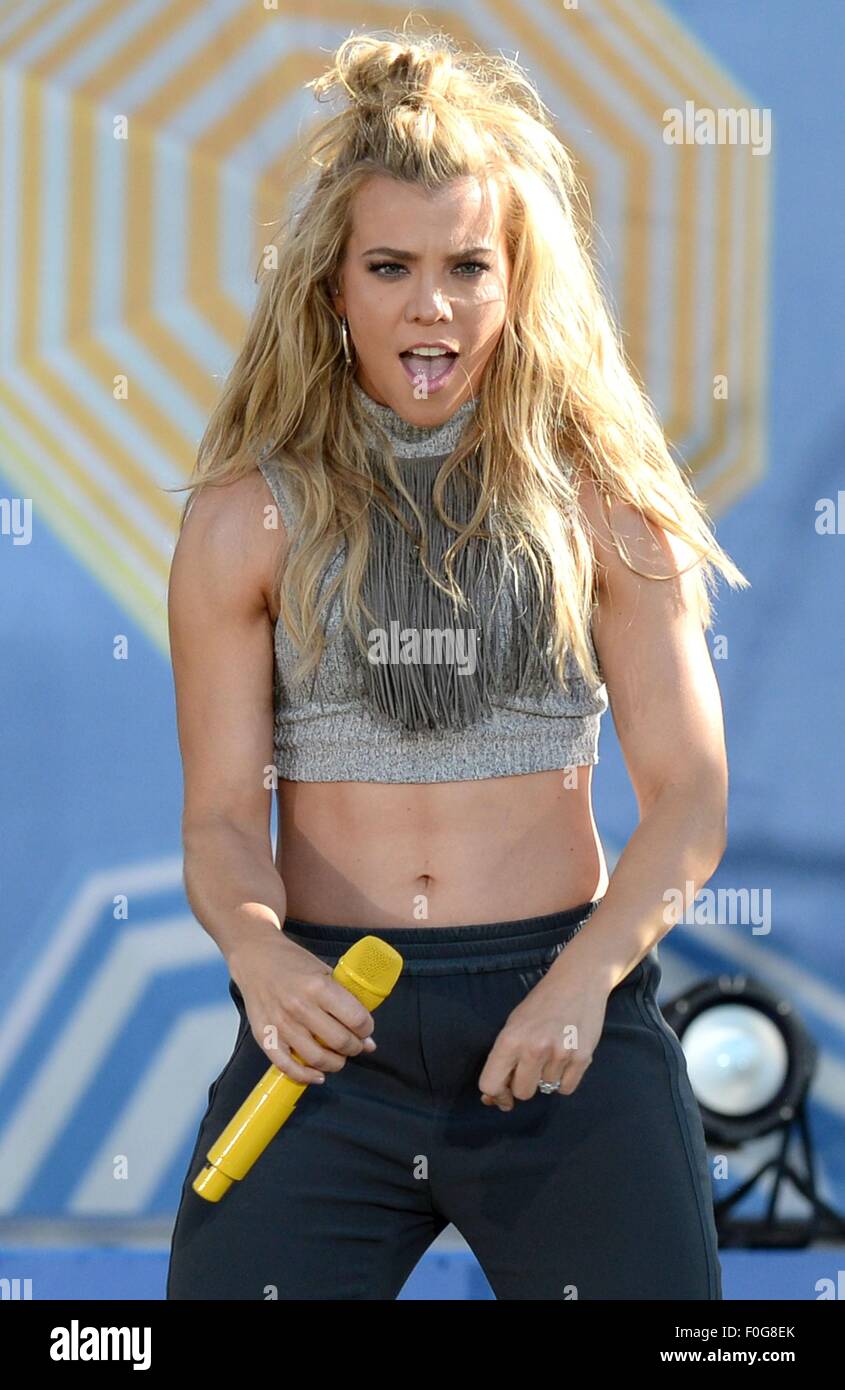 New York, NY, USA. 14th Aug, 2015. The Band Perry, Kimberly Perry on ...