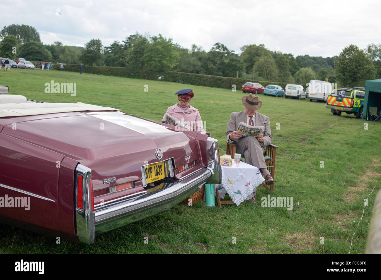 Bakewell, Derbyshire, UK. 15th Aug, 2015. Huge crowds turn out for the ...