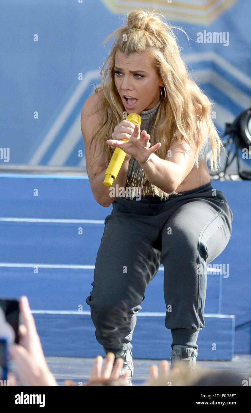 New York, NY, USA. 14th Aug, 2015. The Band Perry, Kimberly Perry on ...