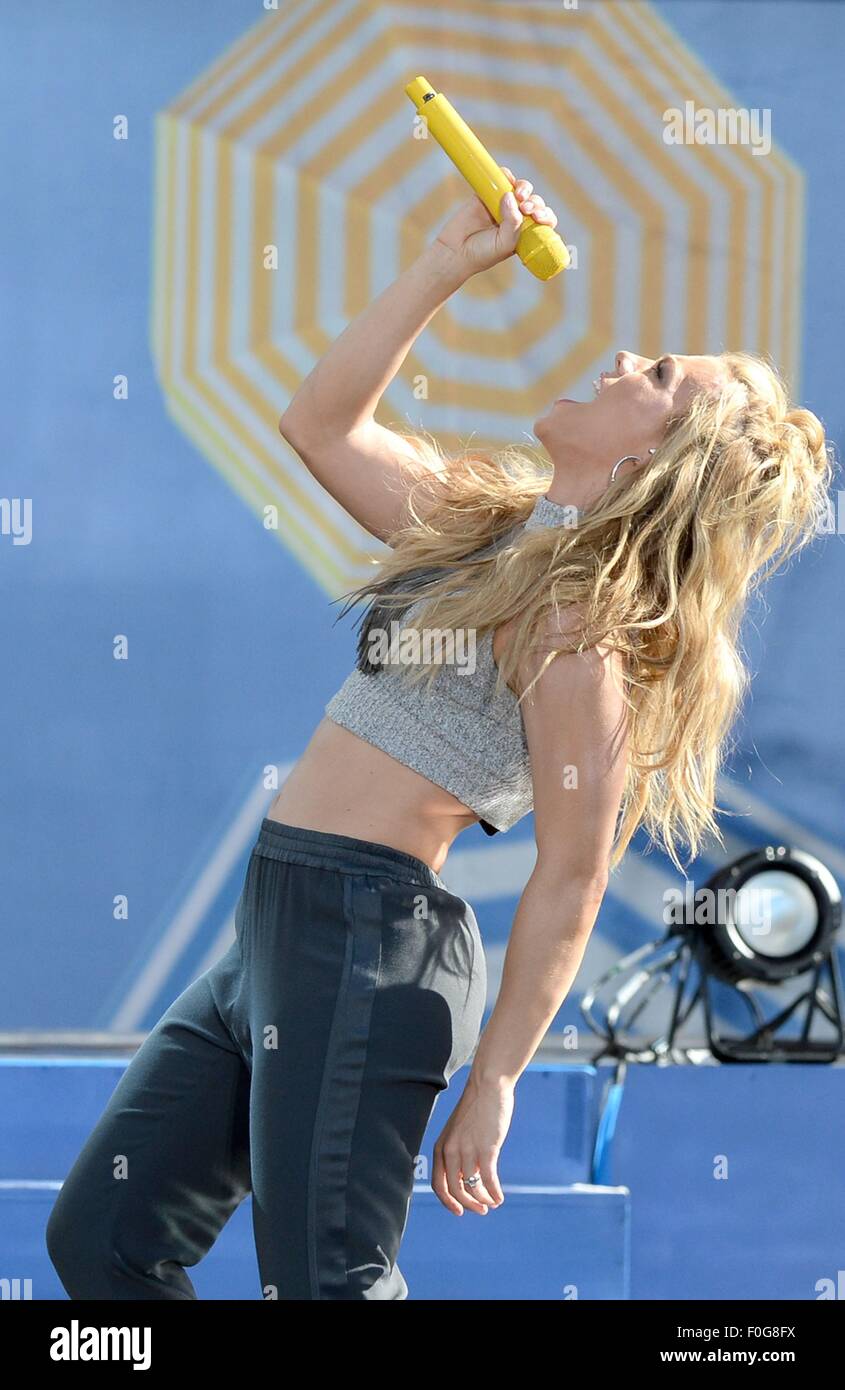 New York, NY, USA. 14th Aug, 2015. The Band Perry, Kimberly Perry on ...