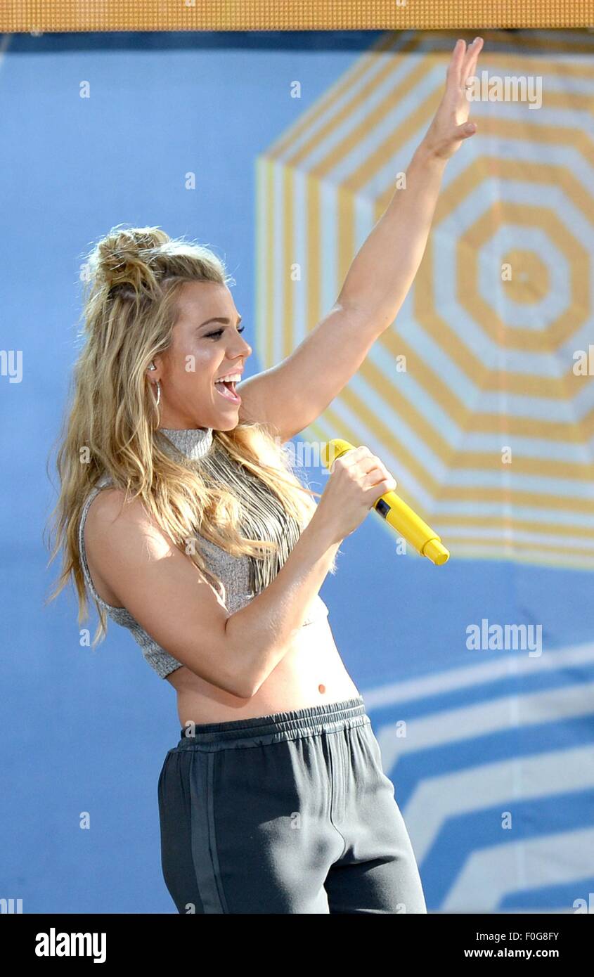 New York, NY, USA. 14th Aug, 2015. The Band Perry, Kimberly Perry on ...