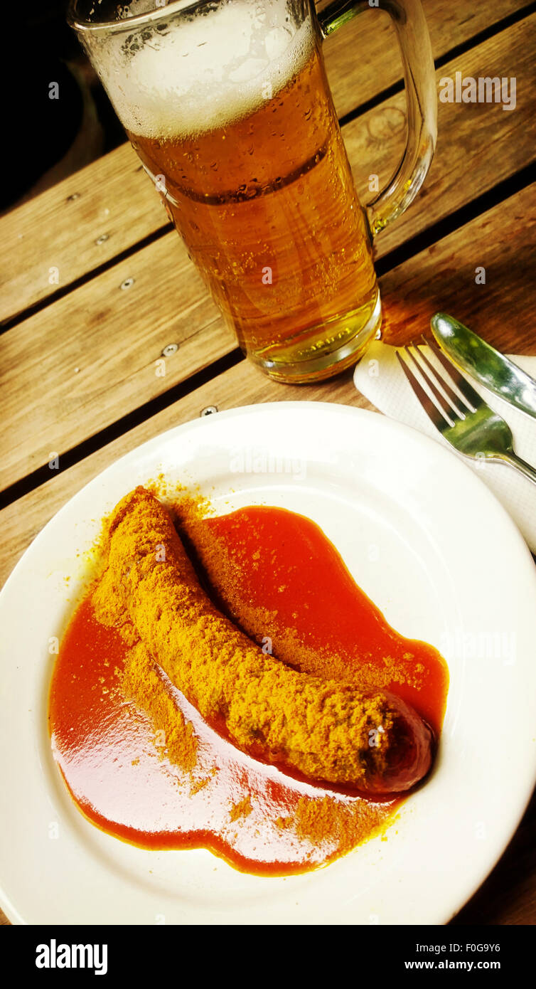 The Wurst Beer Garden High Resolution Stock Photography and Images - Alamy