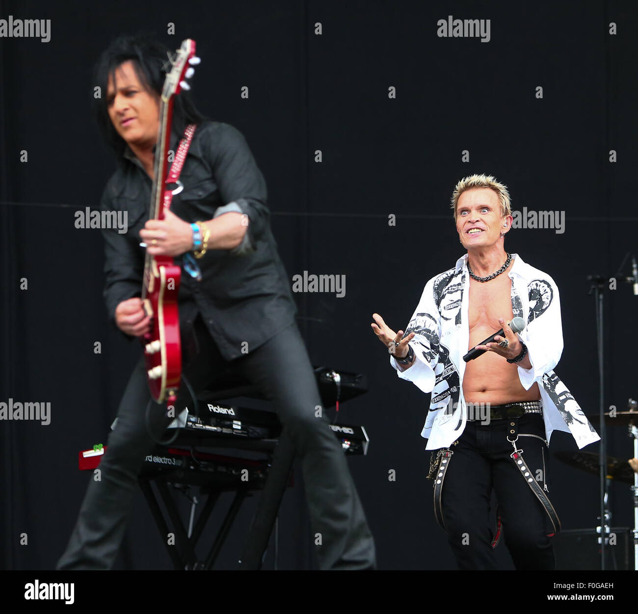 Download Festival - Day 3 - Performances Featuring: Billy Idol, Steve ...