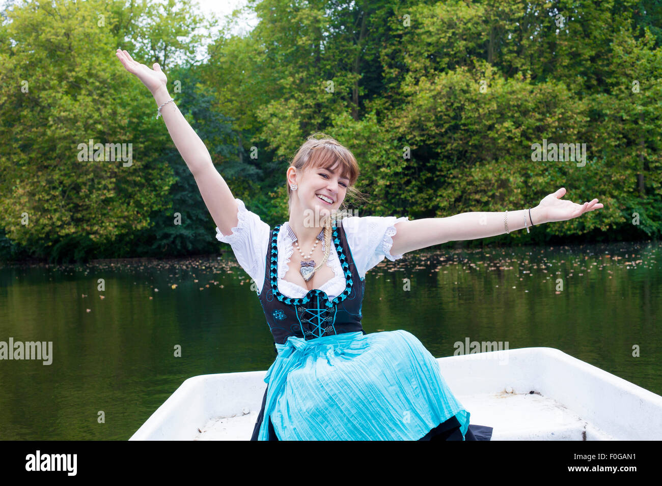 Woman young smiling germany hi-res stock photography and images - Alamy
