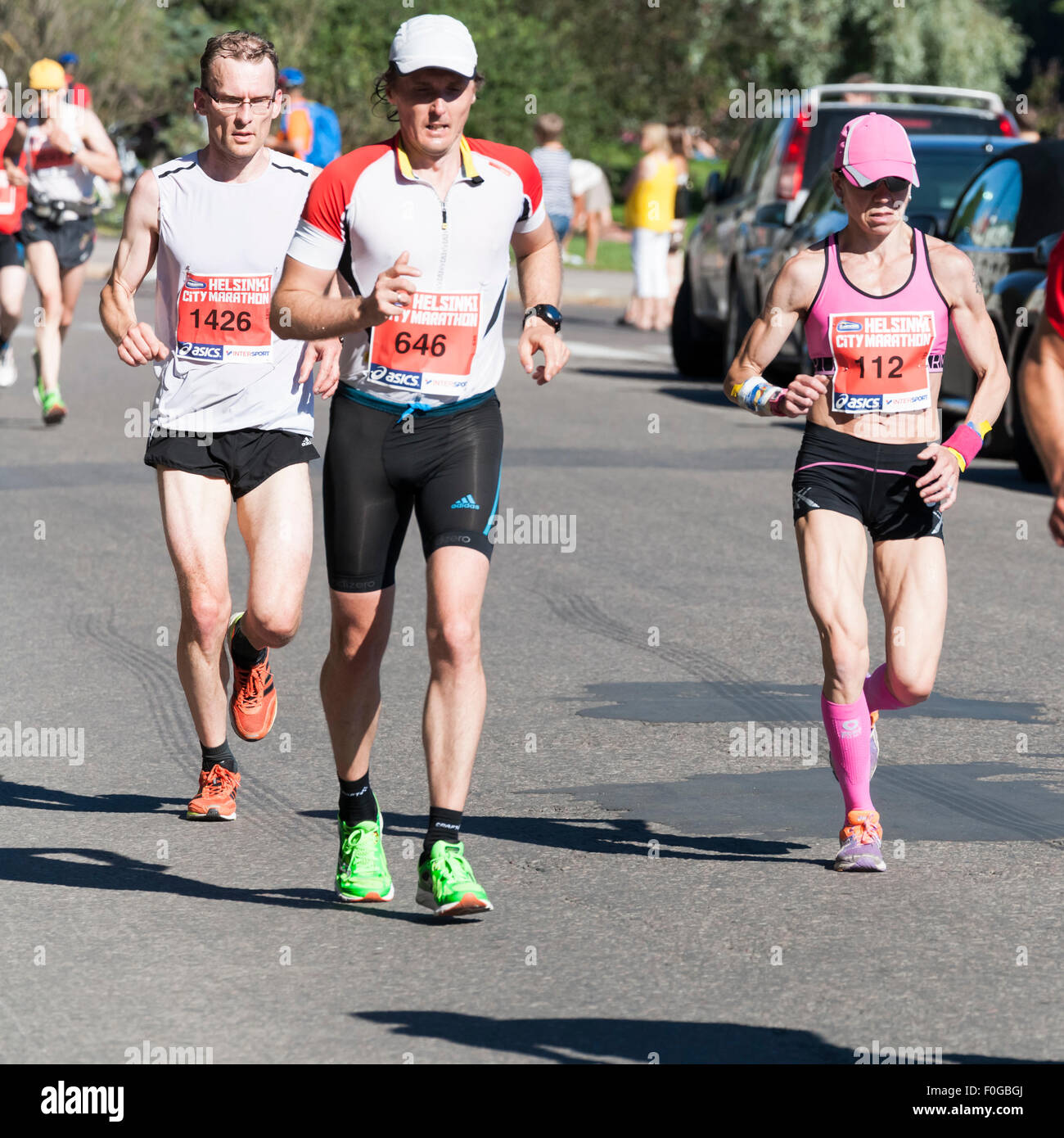 Helsinki City Marathon 2015 Stock Photo - Alamy