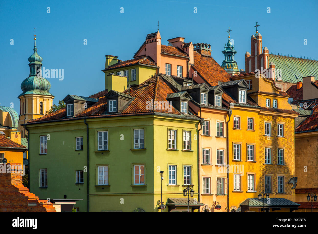 Old town warsaw historical buildings hi-res stock photography and ...