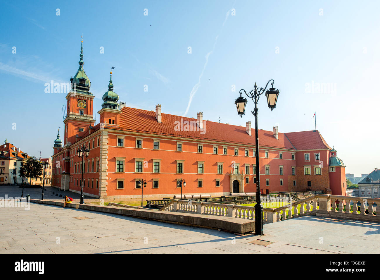 Warsaw Royal castle Stock Photo - Alamy