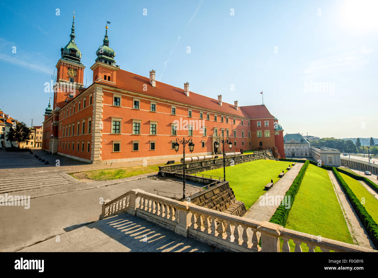 Warsaw Royal castle Stock Photo - Alamy