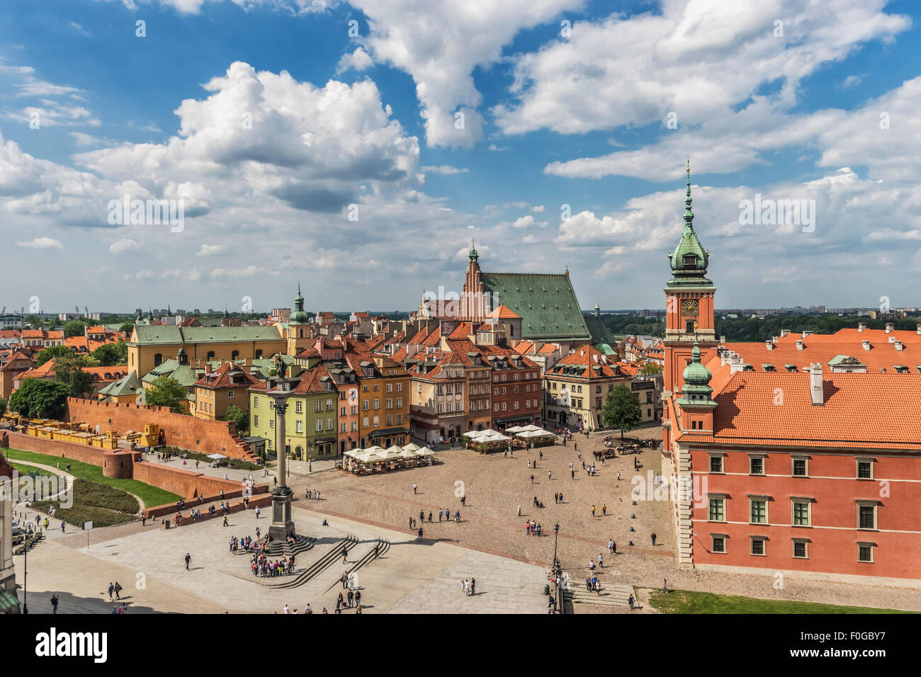 Royal castle warsaw hi-res stock photography and images - Alamy