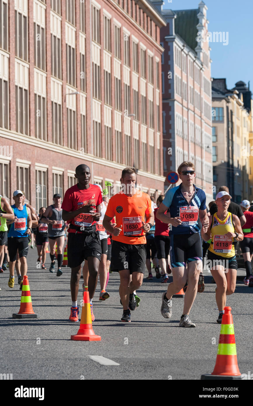 Helsinki City Marathon 2015 Stock Photo - Alamy