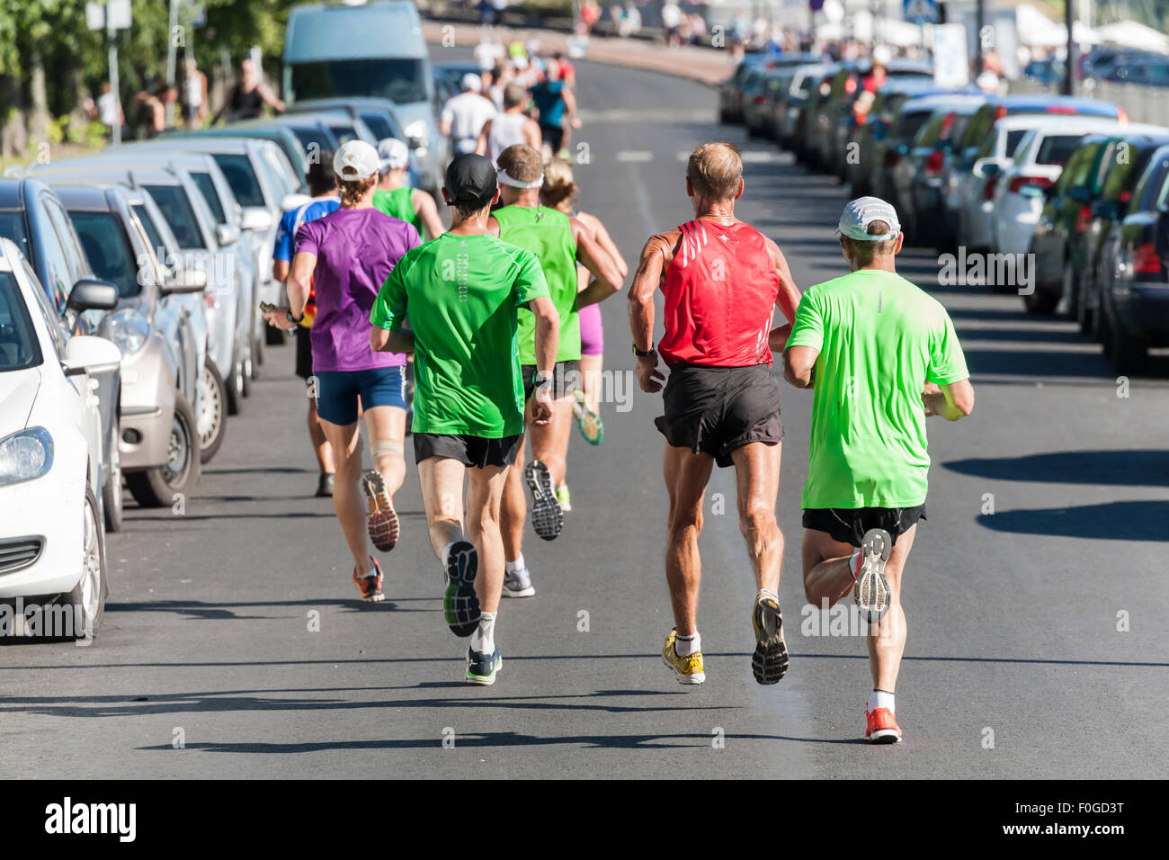 Helsinki City Marathon 2015 Stock Photo - Alamy