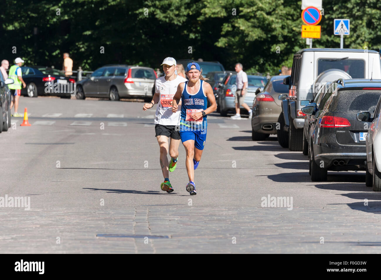 Helsinki City Marathon 2015 Stock Photo - Alamy