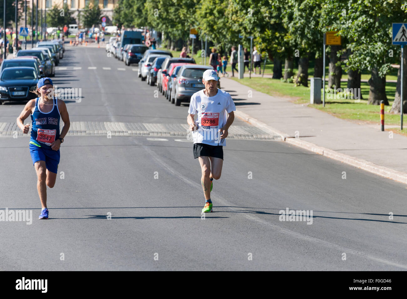Helsinki City Marathon 2015 Stock Photo - Alamy