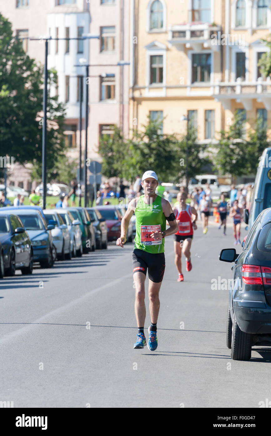 Helsinki City Marathon 2015 Stock Photo - Alamy