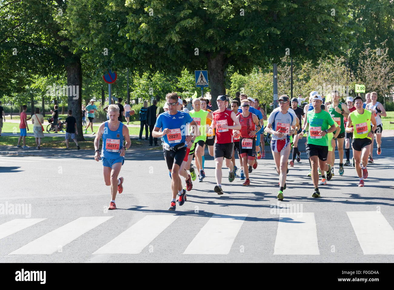 Helsinki City Marathon 2015 Stock Photo - Alamy