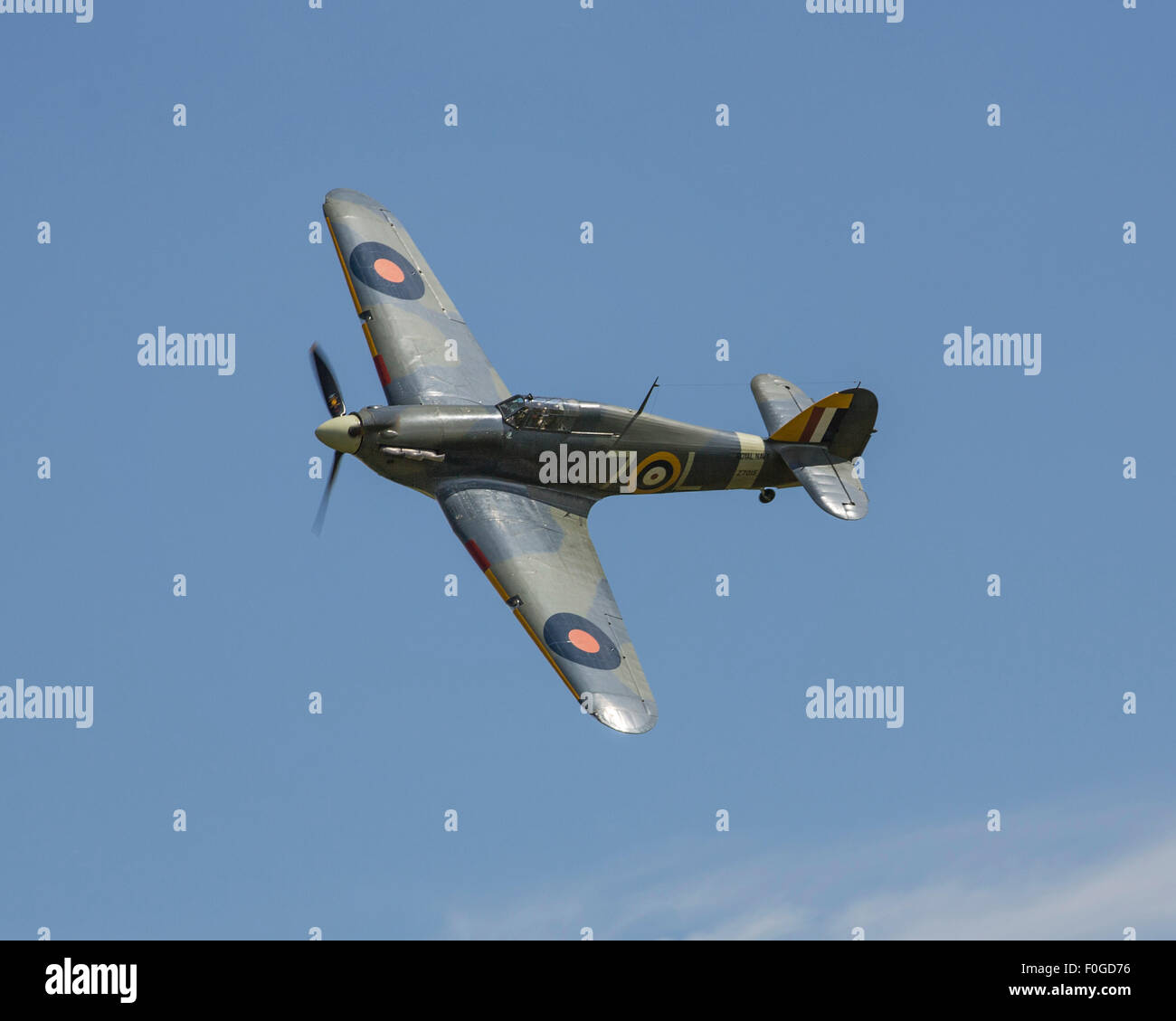 Aircraft hawker hurricane ww2 fighter aircraft hi-res stock photography ...
