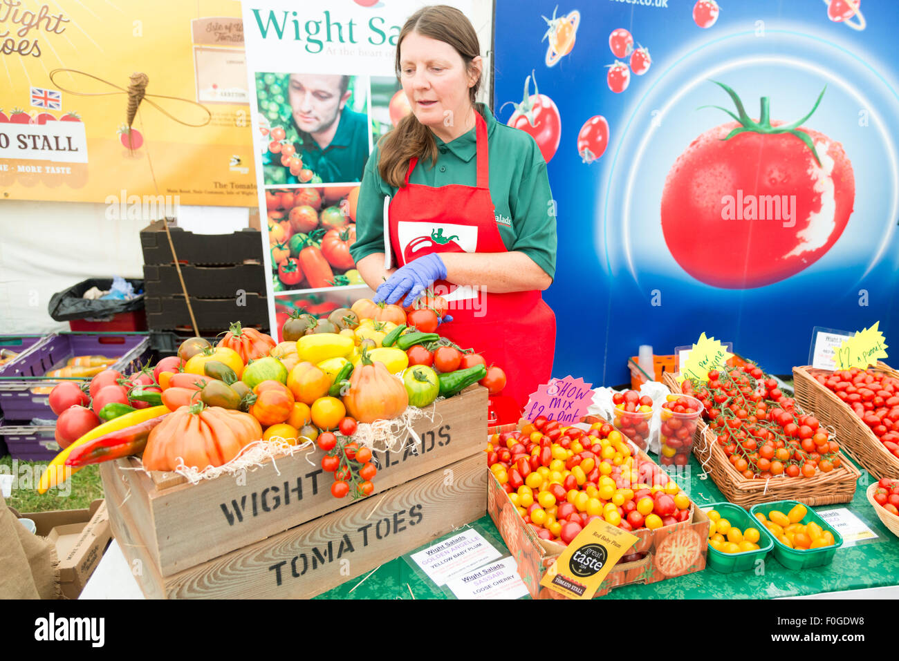 The tomato stall isle of wight hi-res stock photography and images - Alamy