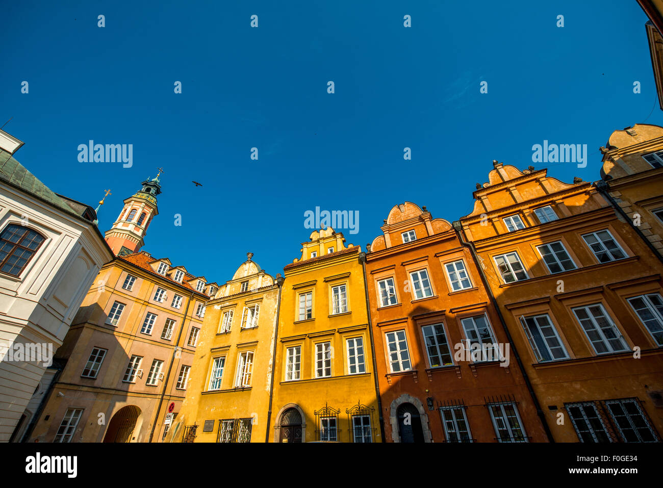 Historical buildings in the Warsaw Stock Photo - Alamy