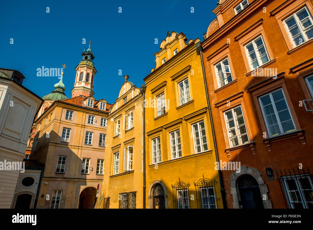 Historical buildings in the Warsaw Stock Photo - Alamy