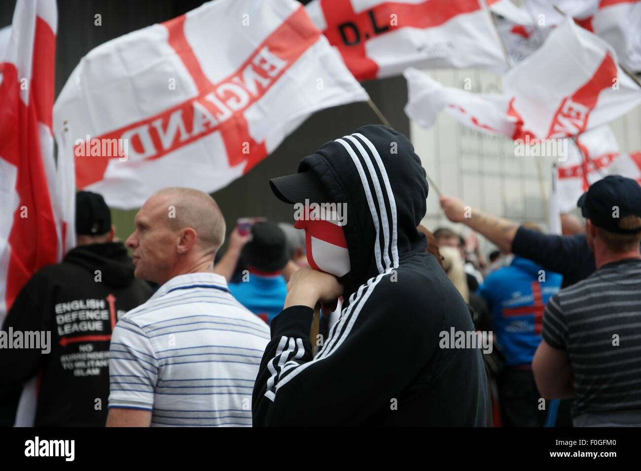 English defence league walsall hi-res stock photography and images - Alamy