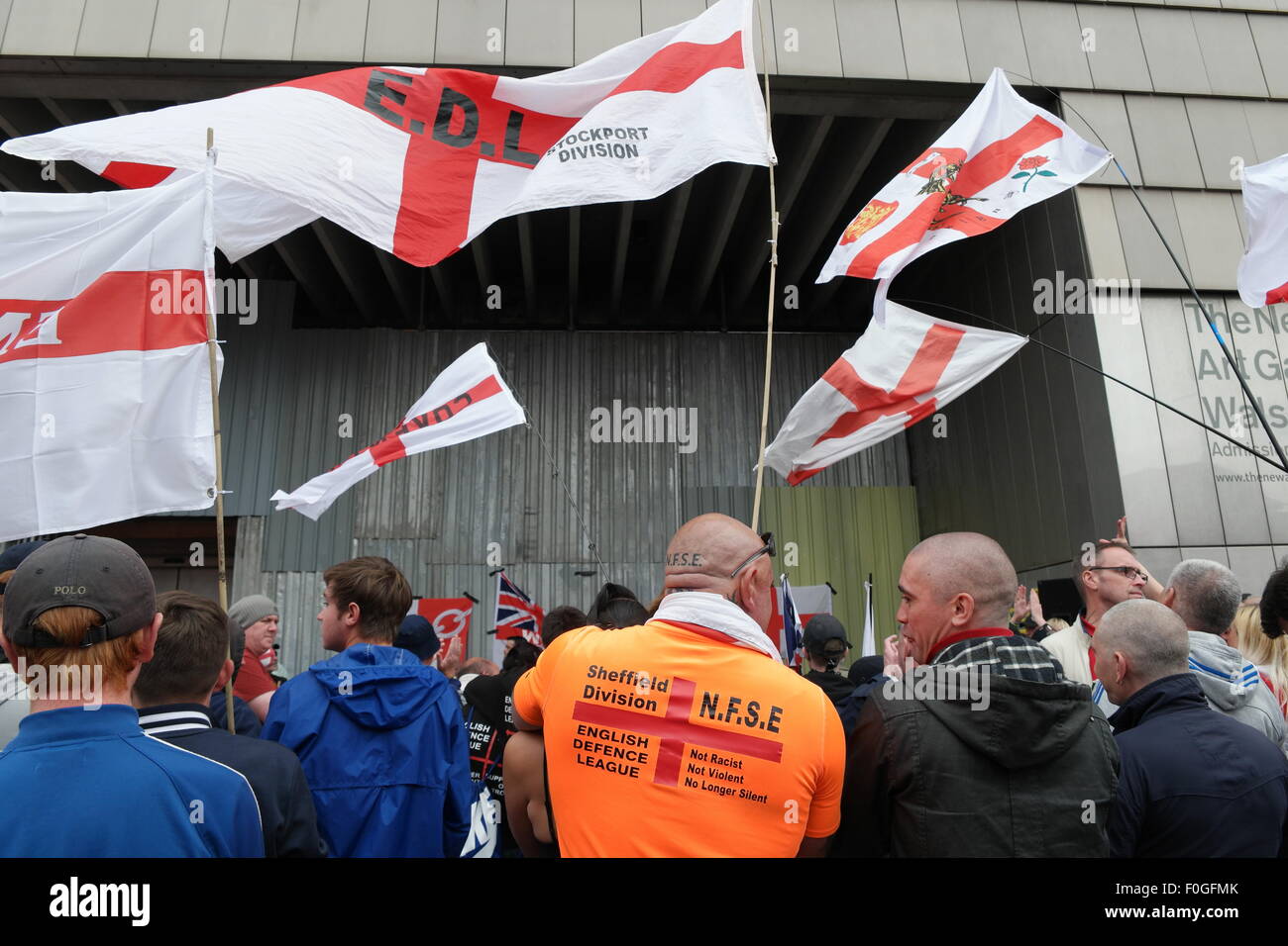 English defence league walsall hi-res stock photography and images - Alamy